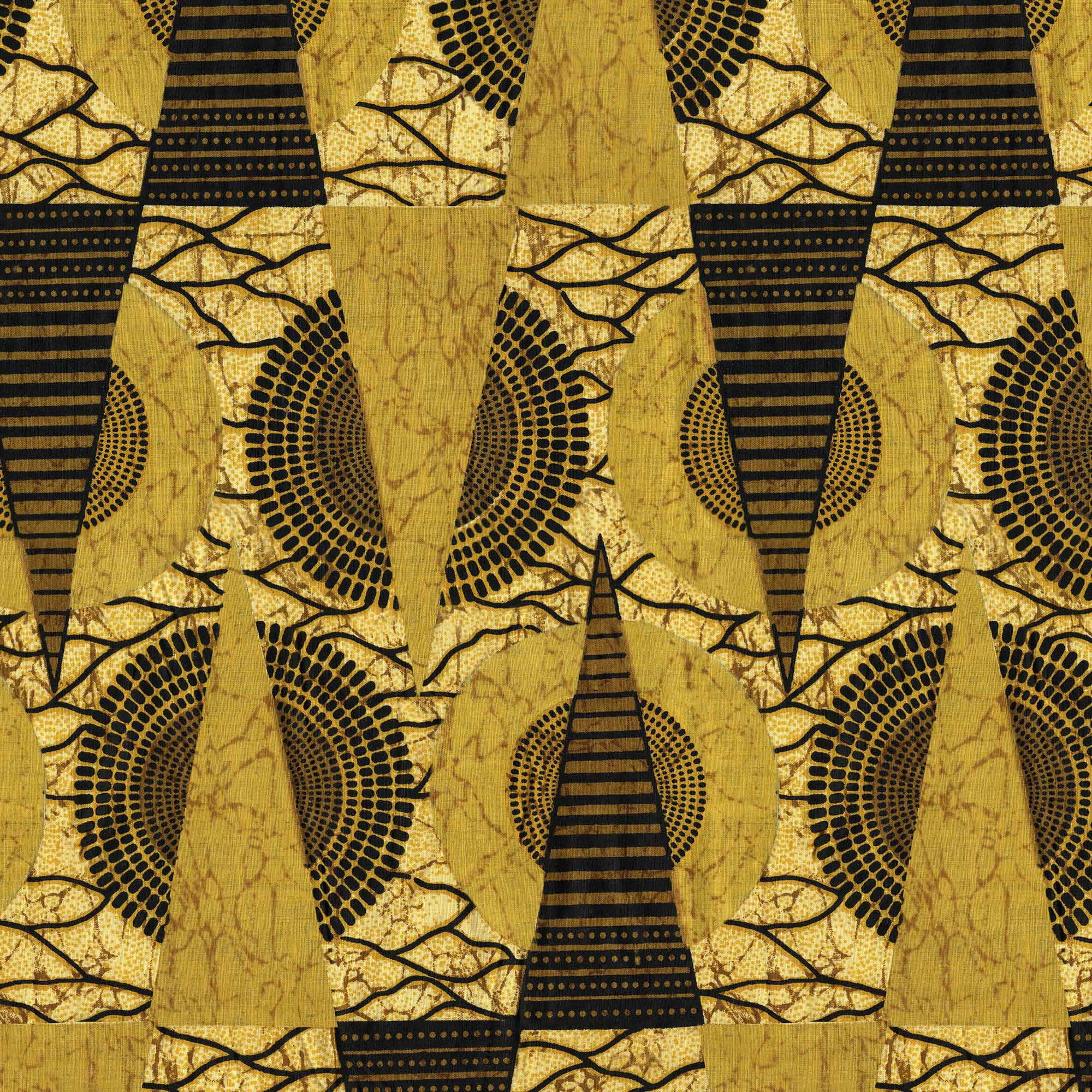 David Textiles 44" Cotton Ethnic Elements Fabric Fabric by the Yard ...