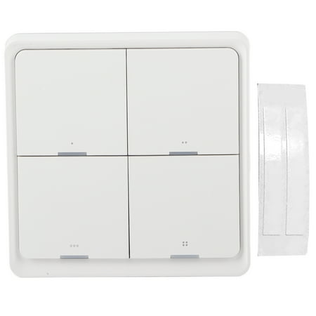 Scene Controller, Wireless Switch Simple Operation LED Indicator With ...