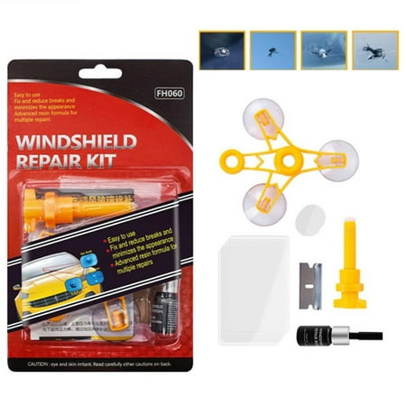 Goriertaly Windshield Repair Kit Vehicle Windshield Crack Repair Tools ...