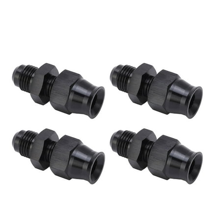 AN6 Adapter, Black Anodized Anti Rust AN6 Coupler For Liquid Gas Diesel ...