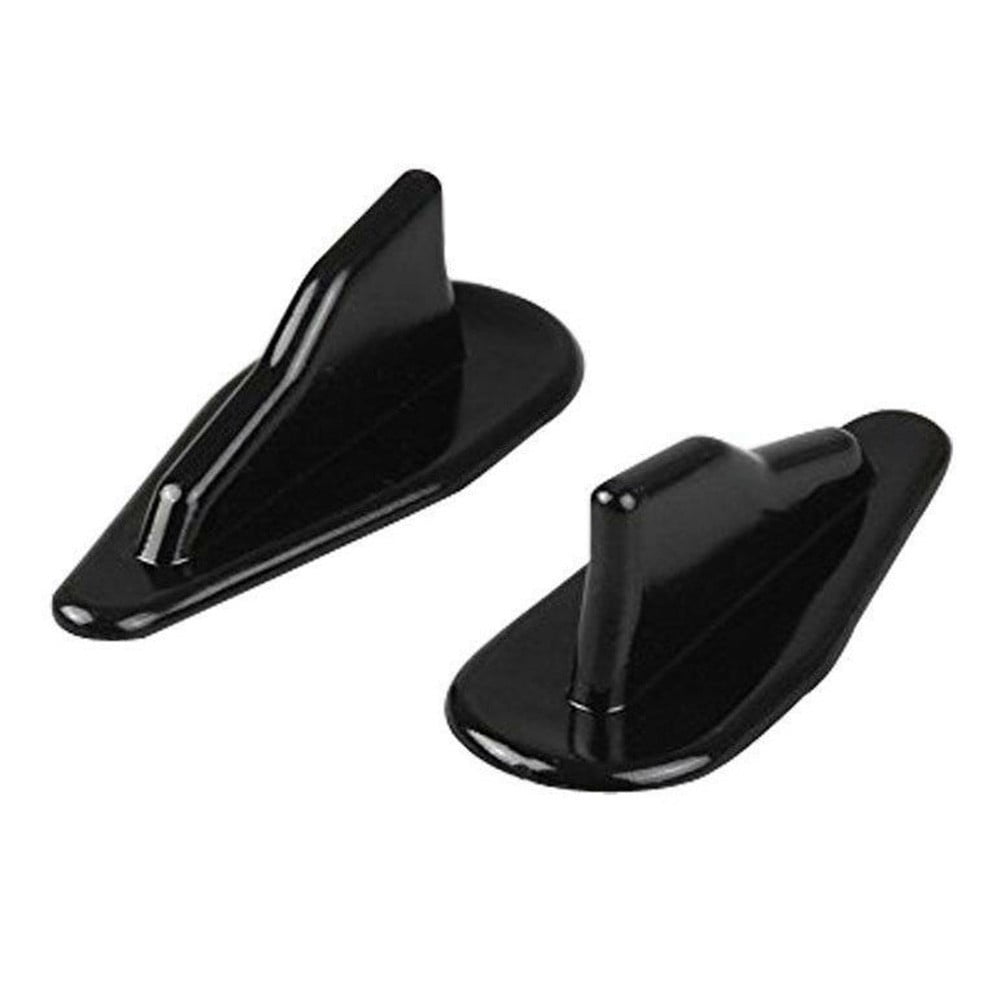 Buy 10Pcs Universal PP EVO-Style SharkFins Spoiler Wing Kit Roof Vortex ...