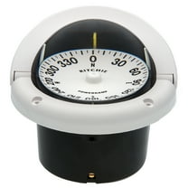 Ritchie White Voyager Flush Mount Marine Power Boat Compass - (F-83W ...