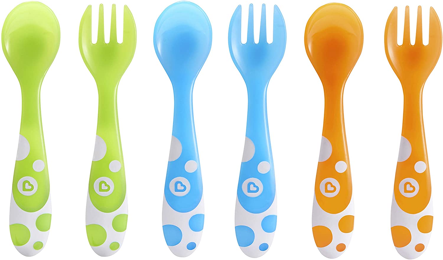 Munchkin 14905 6 Piece Fork and Spoon Set - Walmart.ca
