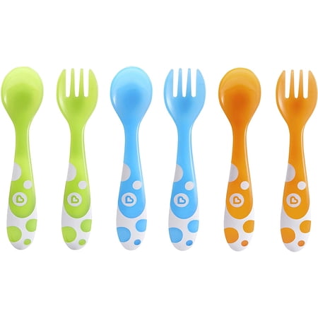 Munchkin 14905 6 Piece Fork and Spoon Set - Walmart.ca