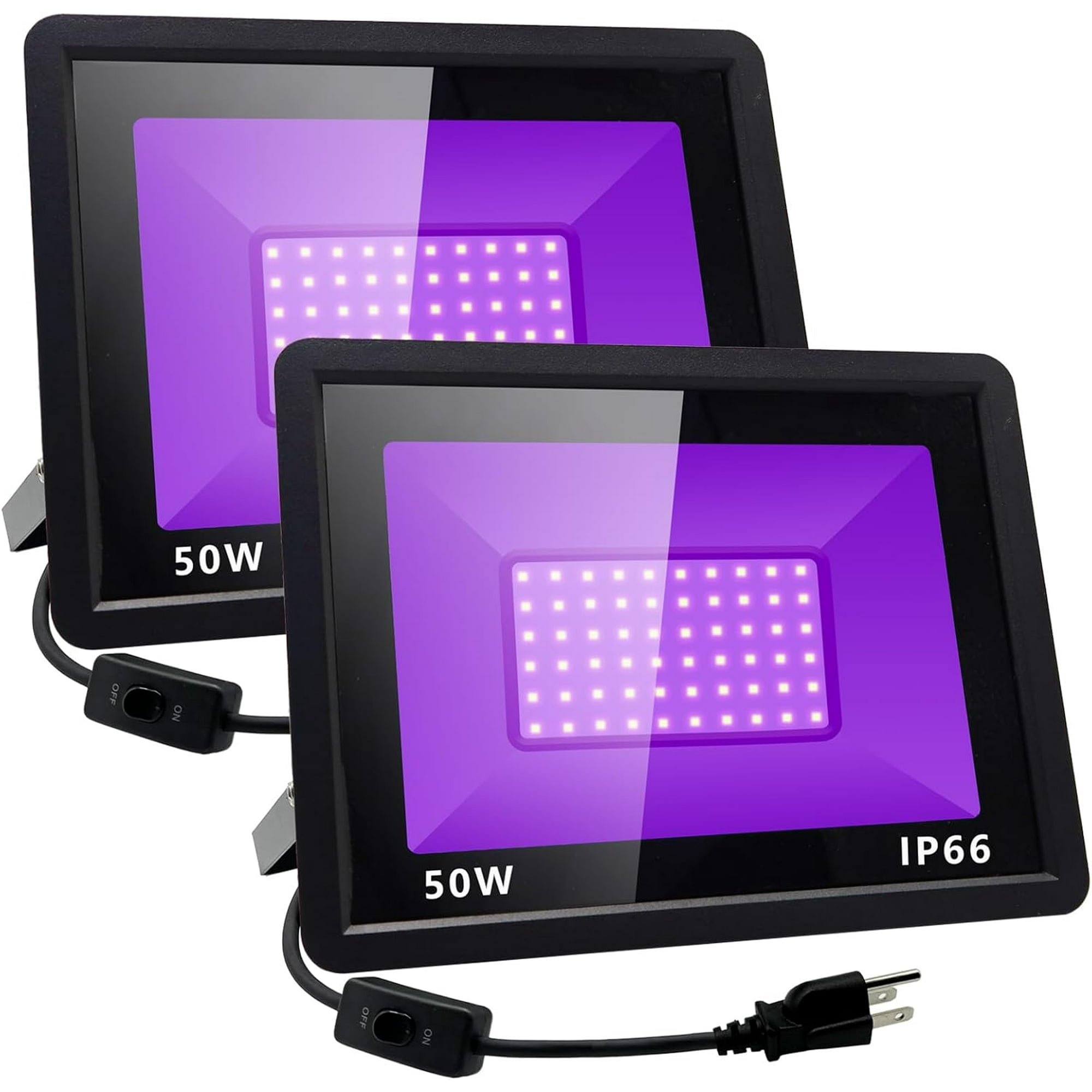 Click here for Salafire 2 Pack 50w Led Black Lights  395nm Blackl... prices