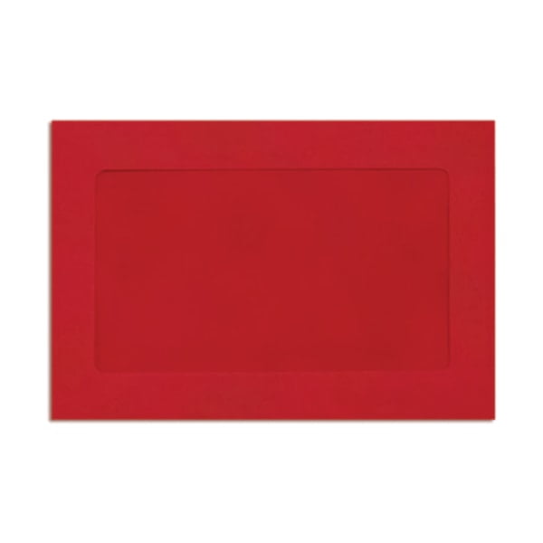 6 x 9 Full Face Window Envelopes - Ruby Red (50 Qty.) - Walmart.com