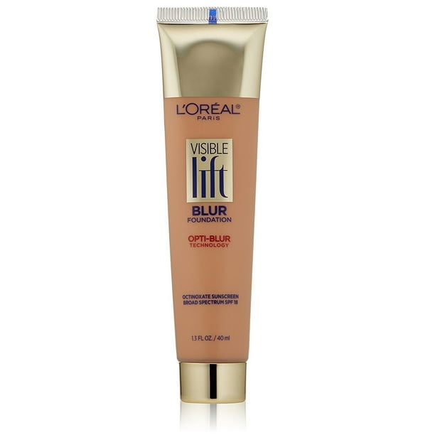 L'Oreal Paris Visible Lift Blur Foundation, 205 Natural Buff - Walmart ...