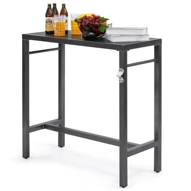 Ktaxon 45" Foldable Commercial Bar Table, Portable Mobile Bartending ...