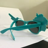 Worgeous Funny Glasses Hibiscus Flower and Hummingbird Eyewear Party ...