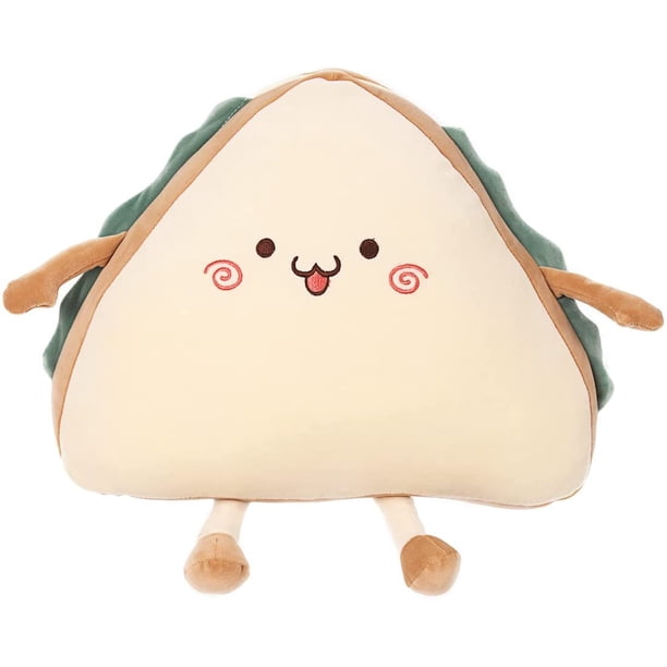 HHHC Cute Food Plush Pillow: Kawaii Sandwich Squishy Stuffed Animal ...