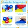 152 paw print balloon garland arch set, paw print balloons with dog ...