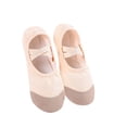 Gpaecead Girls Ballet Dance Shoes Soft Sole Breathable Canvas Split ...