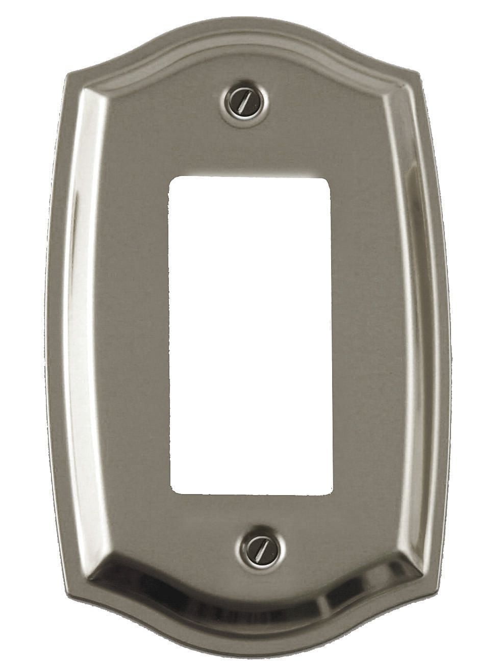 Atron Electro Industries Colonial Satin Nickel Rocker Wall Plate ...