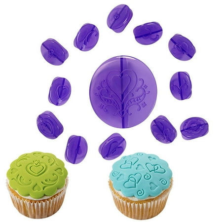 Wilton Cupcake Top Embosser Set - Hearts | Walmart Canada