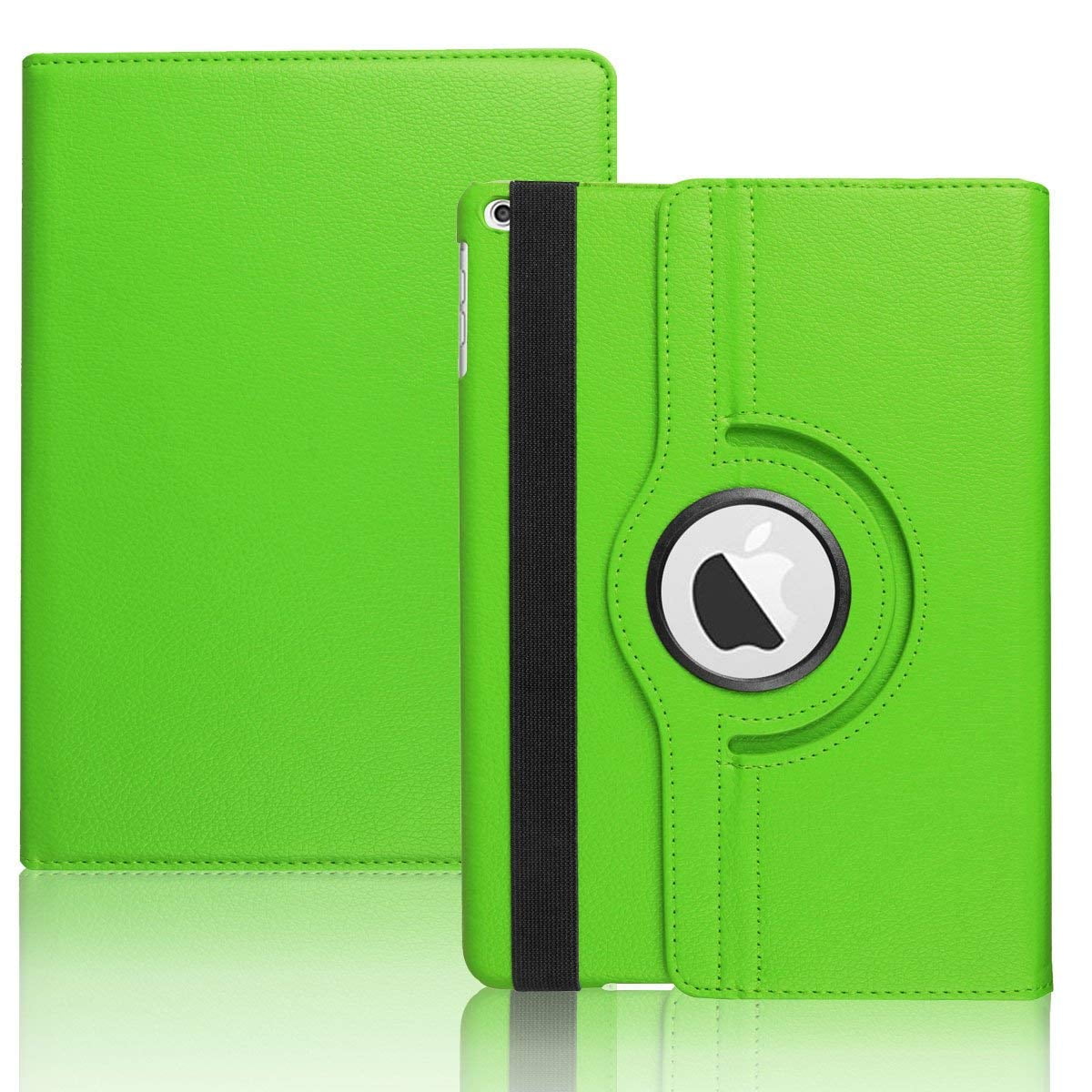 KIQ iPad 10.2 Case, PU/Faux Leather Folio Cover Case for Apple iPad 9th ...