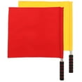 Axio 2Pcs School Judge Flags Conducting Signal Flags Race Command Flags ...