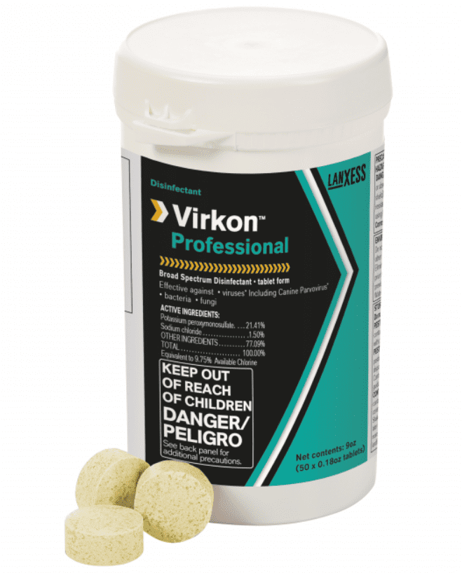 Virkon Professional Disinfectant Tablets, 50 Count - Walmart.com