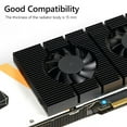 CHAXIN GPU Backplane Radiator Graphics Card Backplate Memory Cooler ...
