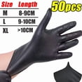 Heavy Duty Nitrile Gloves 8Mil Extra Thick Mechanic Home Garden ...