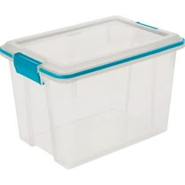 Sterilite 12 Qt Plastic Storage Bin Container Gasket Sealed Box, (6 Pack) - Walmart.com