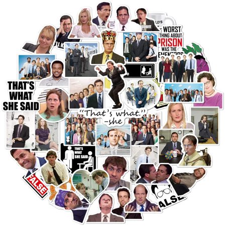 The Office Sticker Pack of 50 Stickers - The Office Stickers for ...