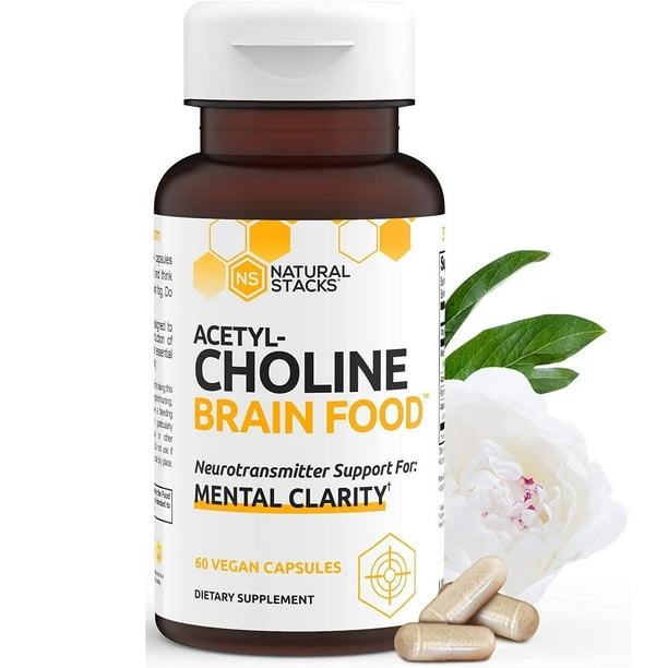 Natural Stacks Acetylcholine Supplement 60 ct - Faster Thinking ...