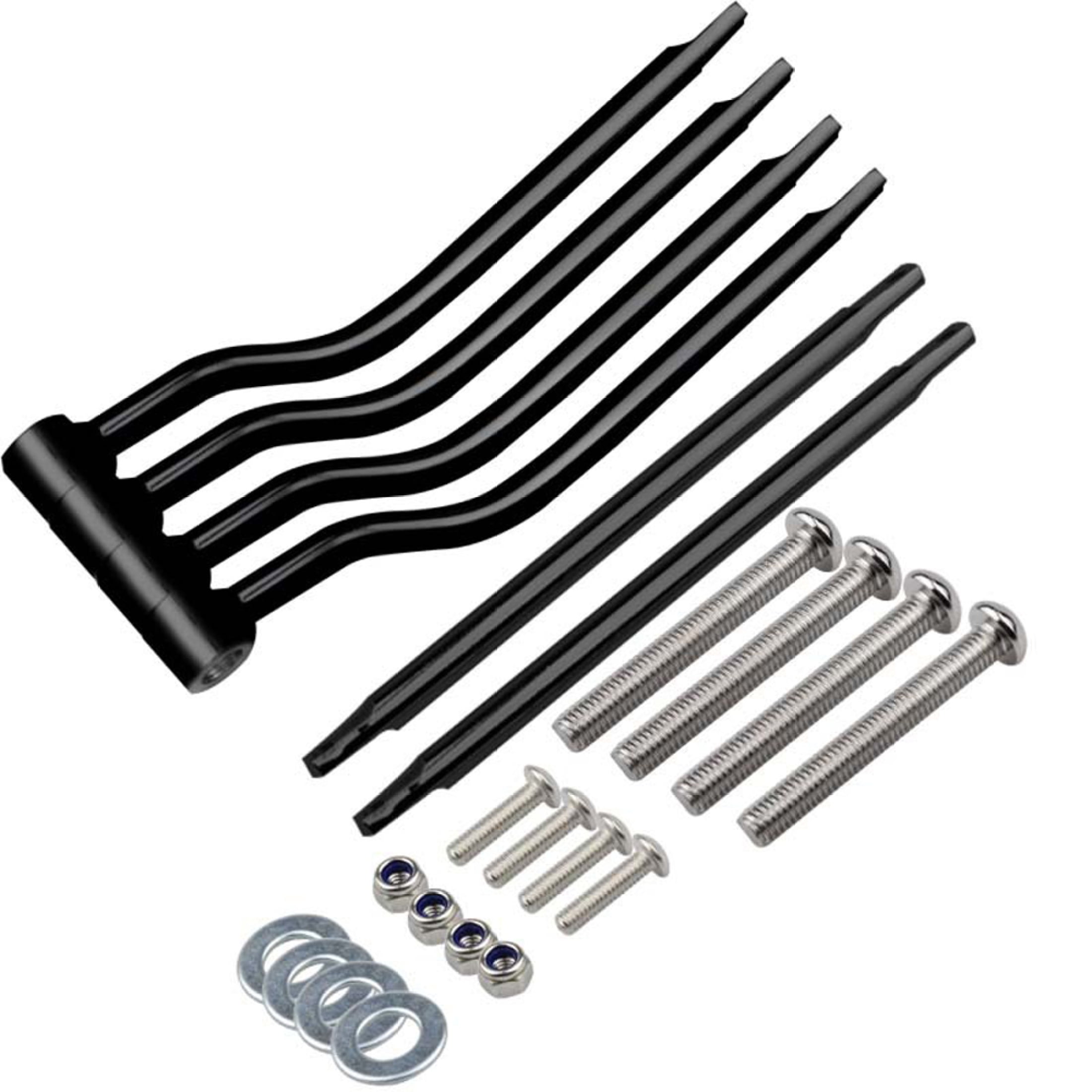 MoreChioce Universal Motorcycle Saddlebag Bracket Support Motorbike ...