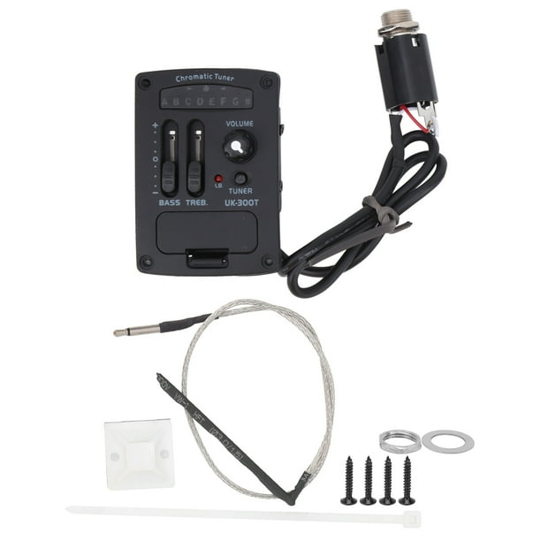 Guitar Pickup, 2-Band Volume Control Guitar Preamp, Professional For ...