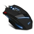 USB Wired Optical Mice 7200 DPI High Precision Gaming Mouse 7-Button 6 ...