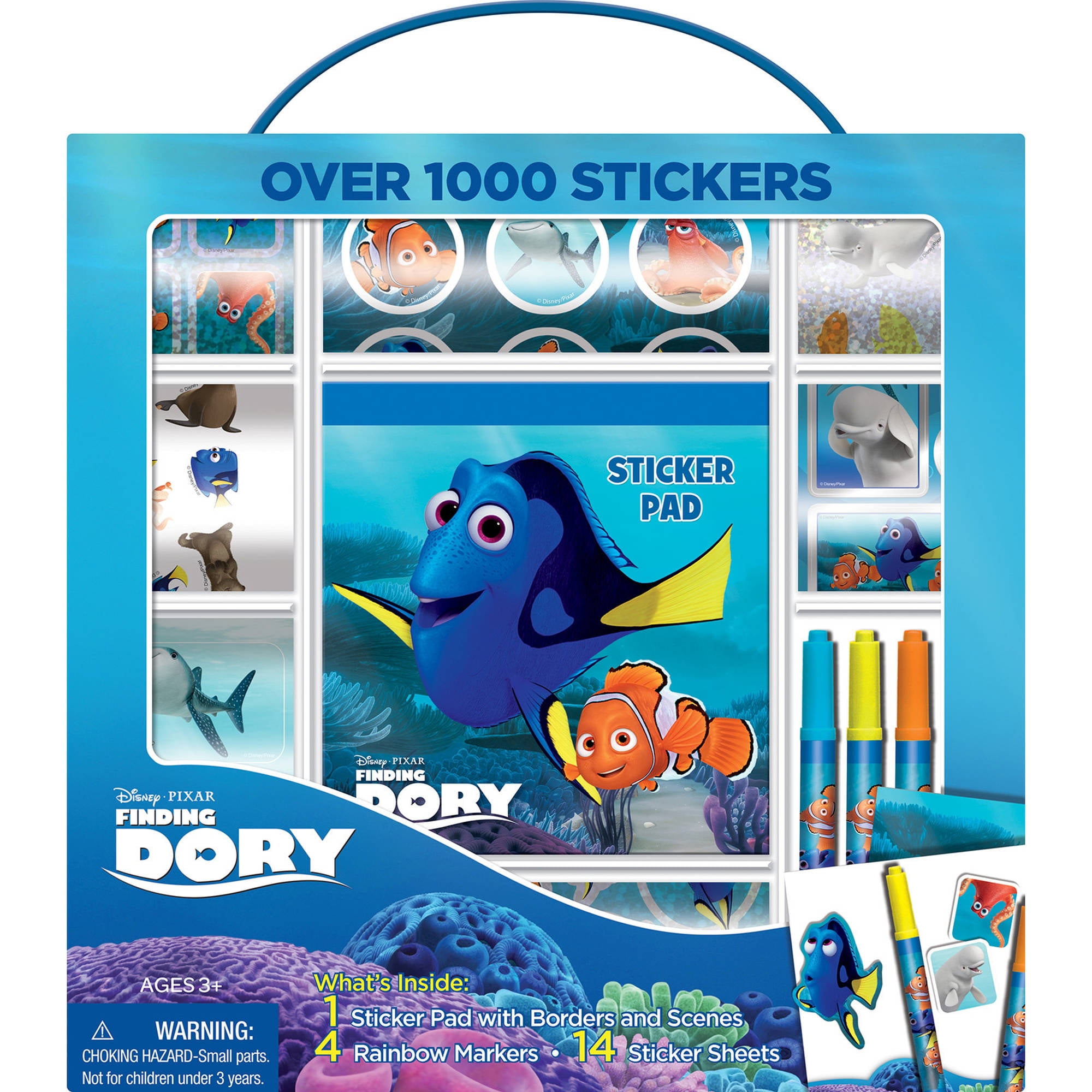 Bendon Disney PIXAR Finding Dory Sticker Box - Walmart.com