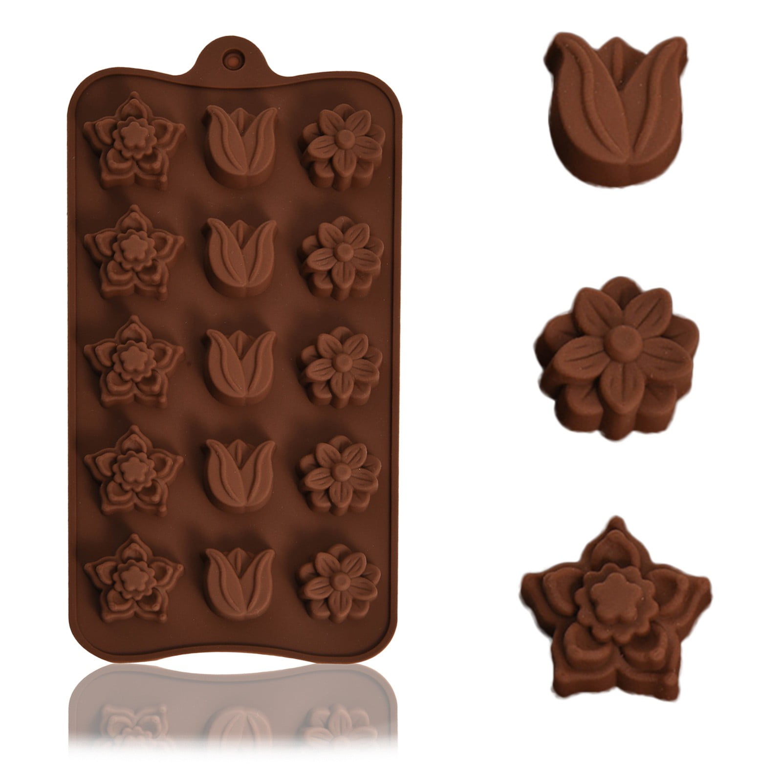 Click here for Blaxill Chocolate Candy Molds Flexible Silicone Ba... prices