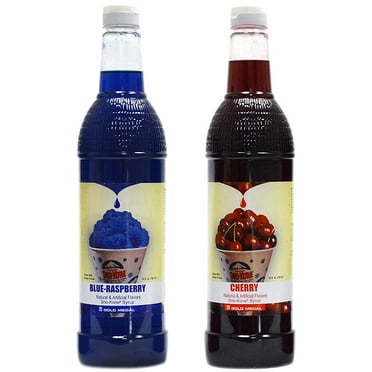 Blue Raspberry Snappy Snow Cone Syrup (1 Gallon) - Walmart.com