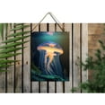 8x10 Inch Inspirational Wall Art Be Strong And Courageous Do Not Be