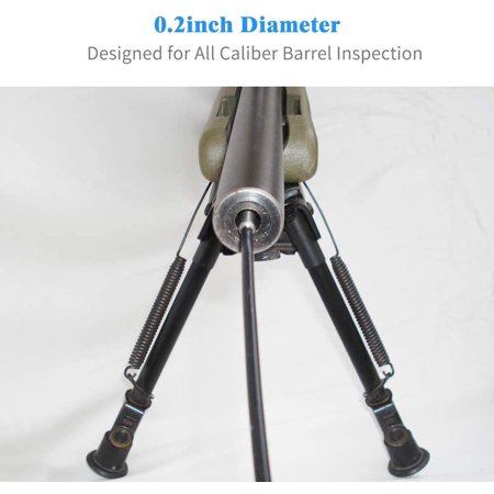 Rifle Borescope, Bore Camera Gun Cleaning Camera - Fits .20 Caliber ...