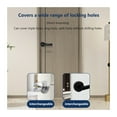 Fingerprint Security Handle Lock Biometric Password Key Unlock Type-C ...