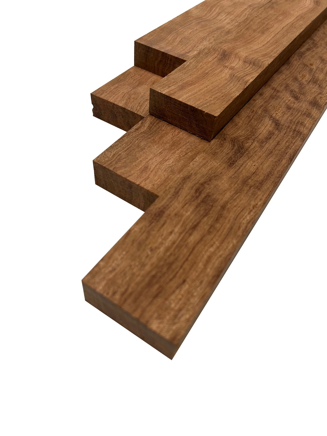 Bubinga Lumber Board Combo 3/4" x 2" (5 Piece ) | 3/4" Lumber Boards ...