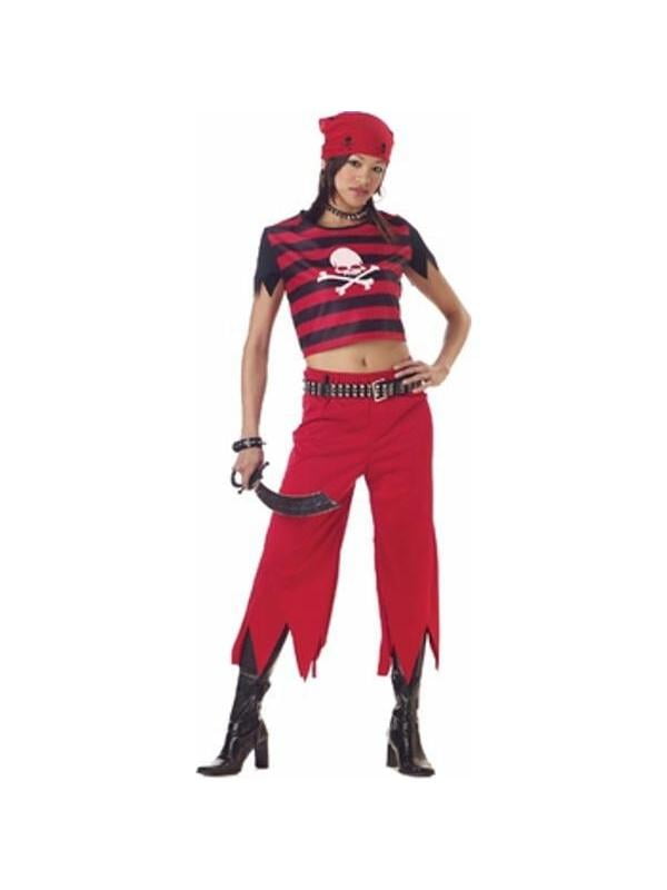 Teen Punk Pirate Costume - Walmart.com