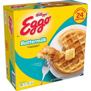 Great Value Buttermilk Waffles, 9.9 oz, 8 Count - Walmart.com
