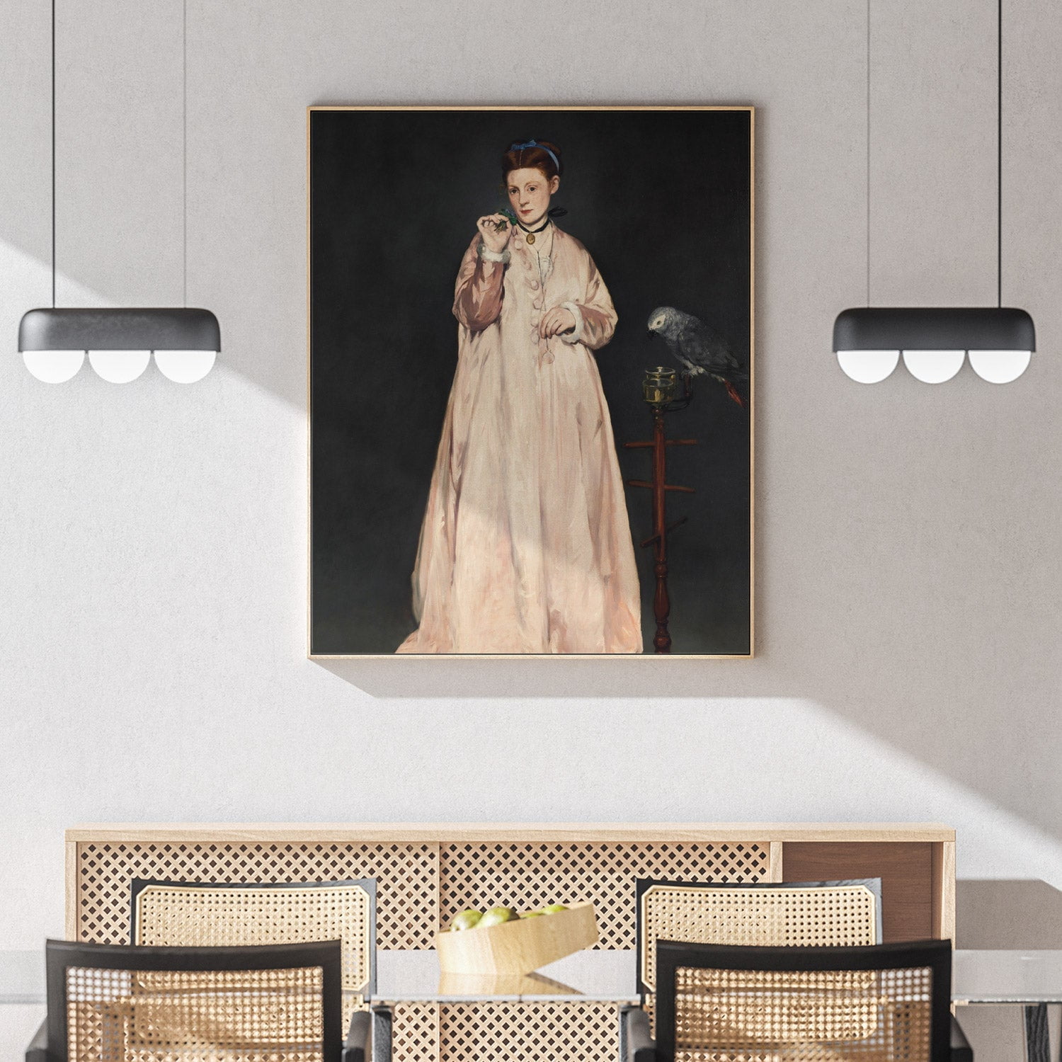 Young Lady - 1866 | Edouard Manet | Premium Fine Art Print | 19th ...