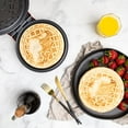 Uncanny Brands Jurassic Park Electric Waffle Maker, Full Color T Rex ...