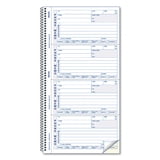 Rediform, RED50076, Memo Style Phone Message Book, 1 Each, White,Canary ...
