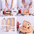 18pcs 3D Christmas Cookie Cutters Set for Baking Festive Cookies and ...
