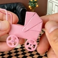 Educational Dollhouses Miniatures Bassinet Toy Pretend Play Realistic ...