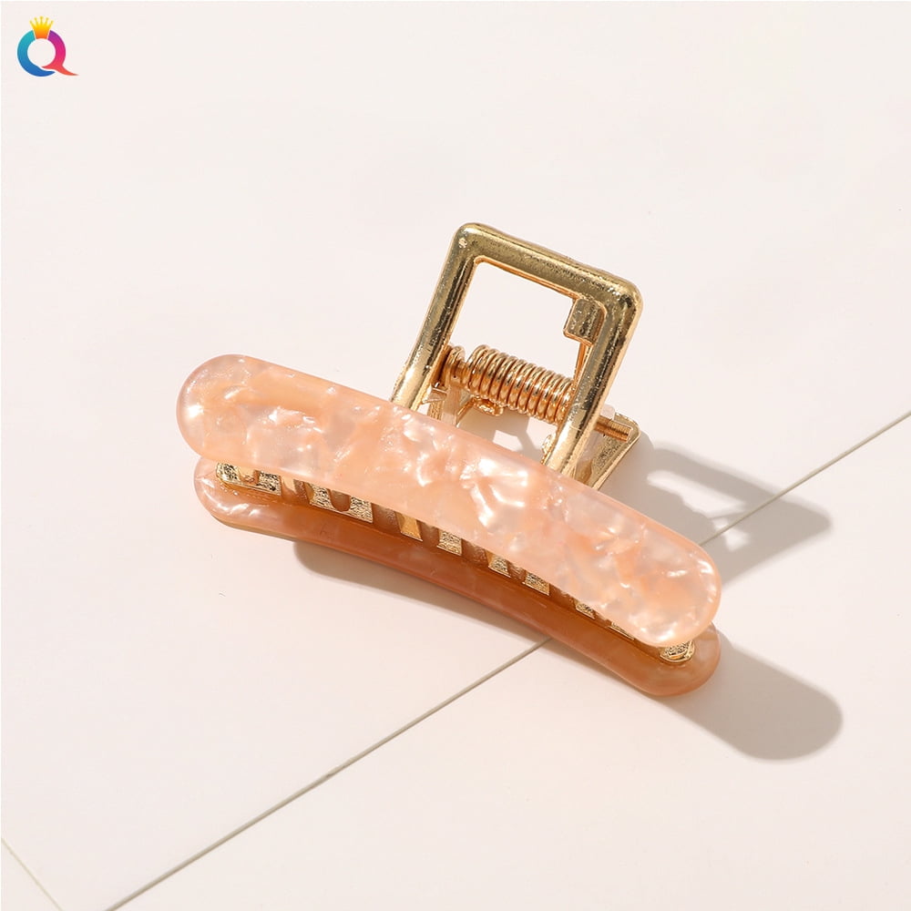 hirigin Women's French Small Hair Grip Vintage Style Clamp Teeth Hair ...