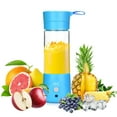 HK 380ml Rechargeable USB Juicer Cup Portable Blender Fruit Mixing ...
