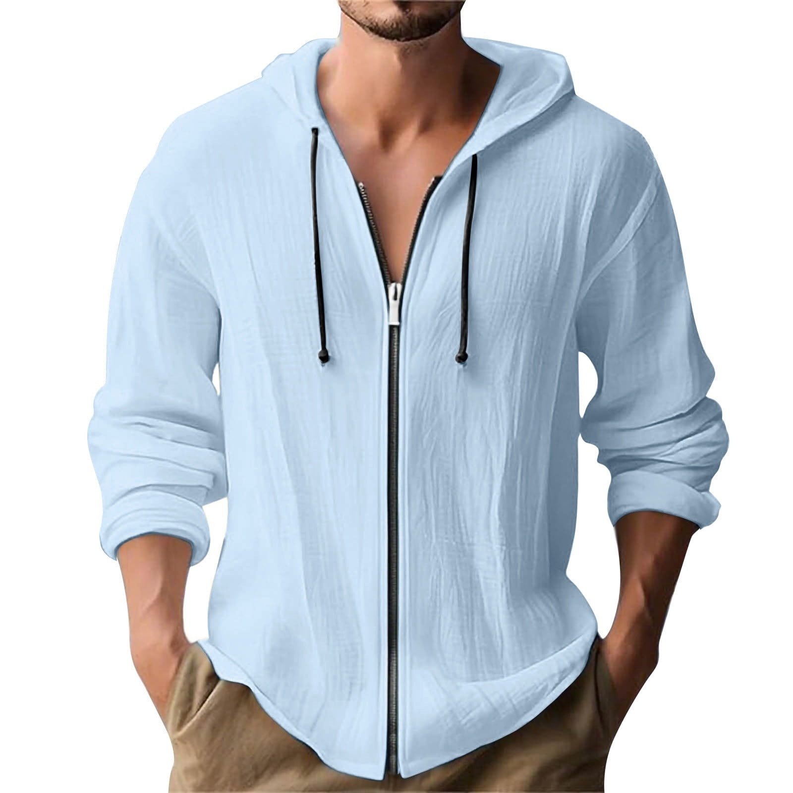 Click here for Chenmuxiuu Casual Zip Up Hoodie For Everyday Leisu... prices