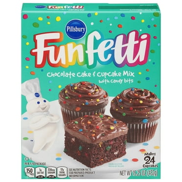 Great Value Deluxe Moist Confetti White Cake Mix 15.25 oz Box - Walmart.com