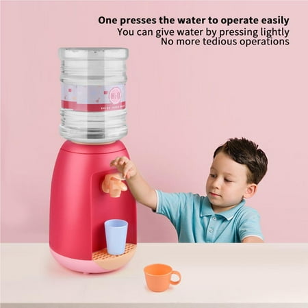 Water Dispenser Simulation Toy for Kids Drinking Fountain Miniature ...