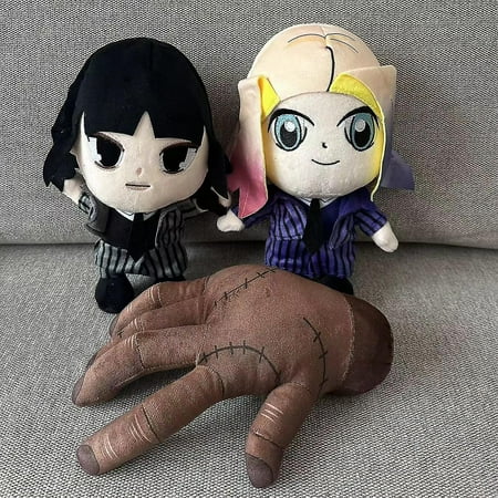 Wednesday Addams Doll,cute Plush Doll With Bangs, Live Action Tv ...