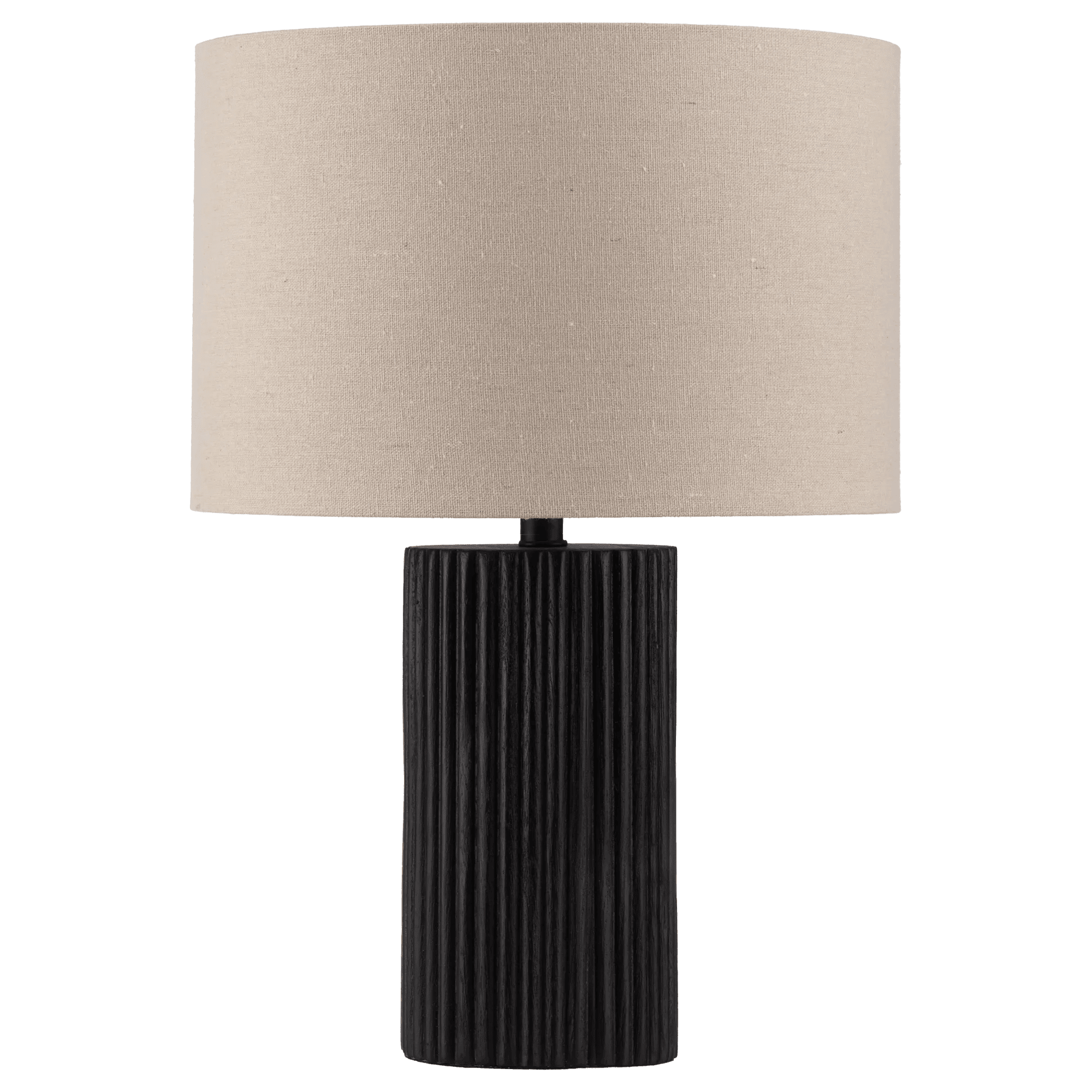 Click here for Bouclair Black Wood Table Lamp 4.75 In;8.9 In;12 I... prices